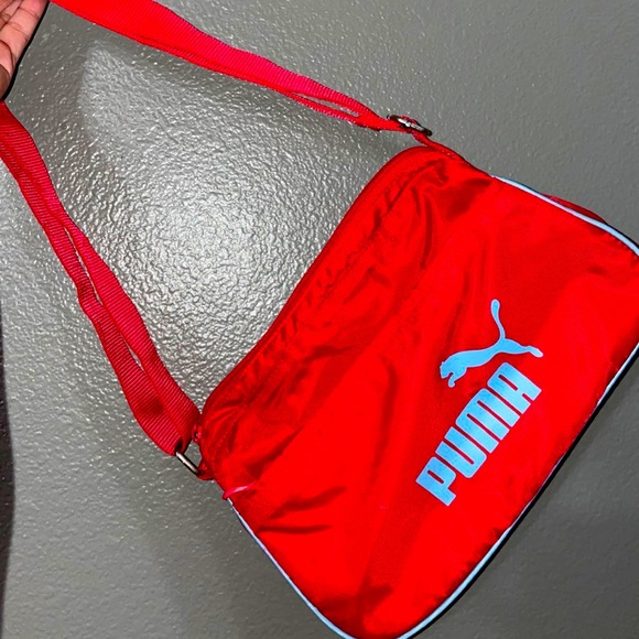 Puma | Bags | Puma Red Hand Bag Y2k | Poshmark